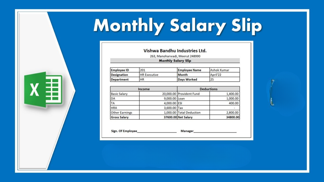 Employee Salary Slip: Explained & Monthly Pay Structure 2026